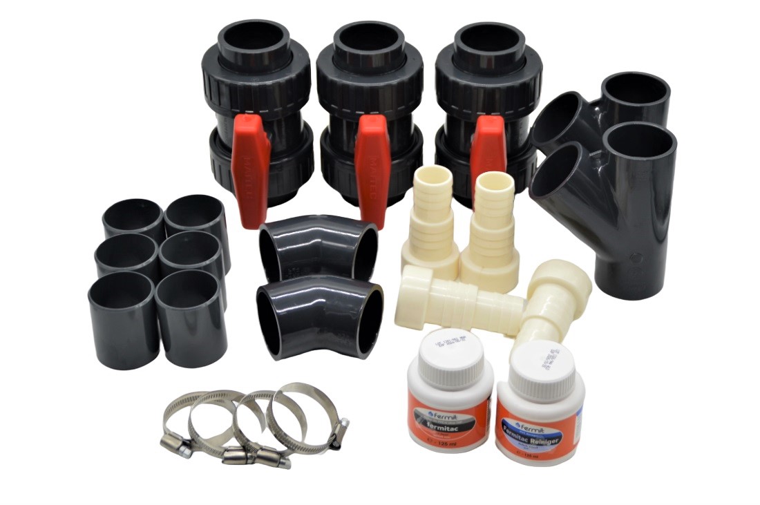 GWT Versandhandel - Pool Bypass SET 32/38mm 45 Grad