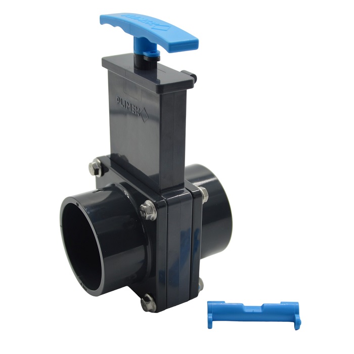 GWT Versandhandel - PVC Zugschieber Plimat 40mm Klebemuffe