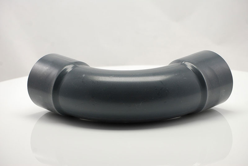 PVC Bow made of Tube 90 Degree - 40mm x 40mm / Glue Socket x Glue ...