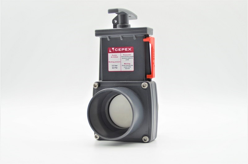 GWT Versandhandel - PVC Gate Valve Cepex - 50mm x 50mm / Glue Socket x ...